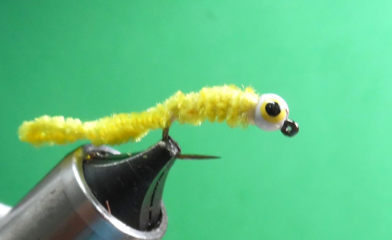 Yellow Pig Tail Jig Fly - Missouri Trout Fisherman's Association ...